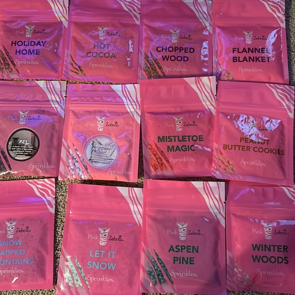 Pink Zebra | Other | 2 Samples Of Pink Zebra Sprinkles | Poshmark